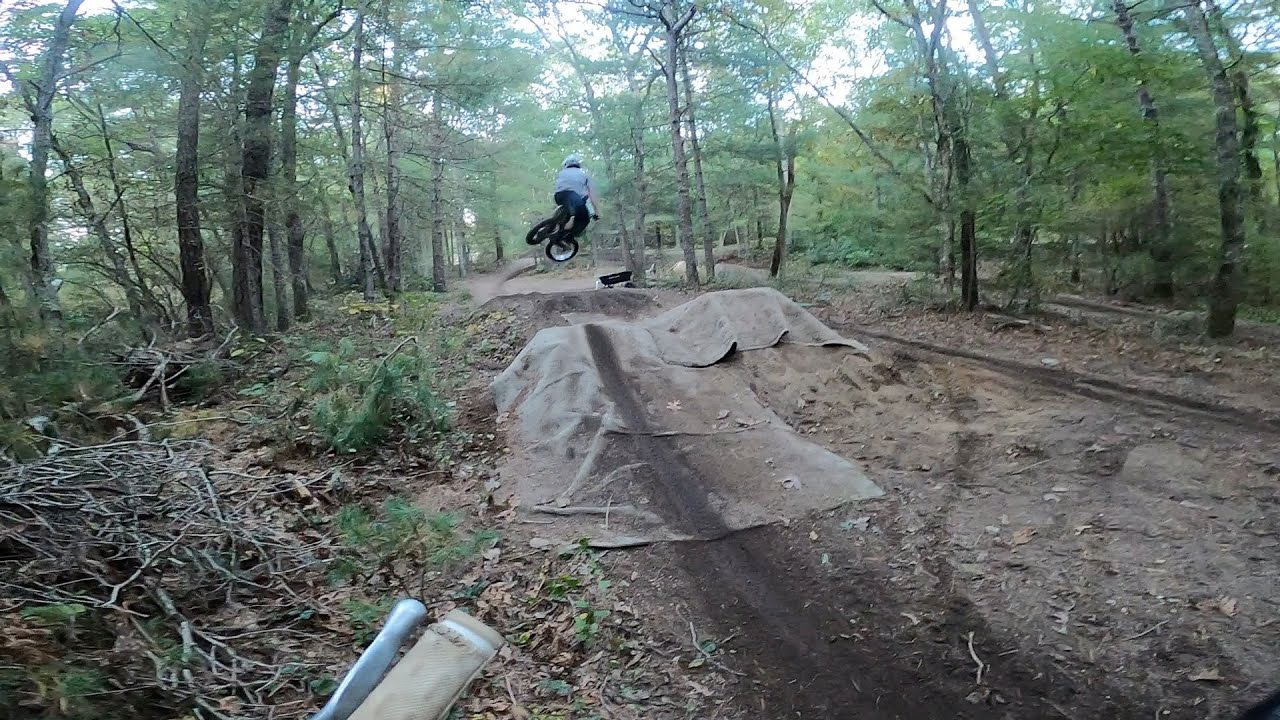 Backyard Pit Bike Track - YouTube