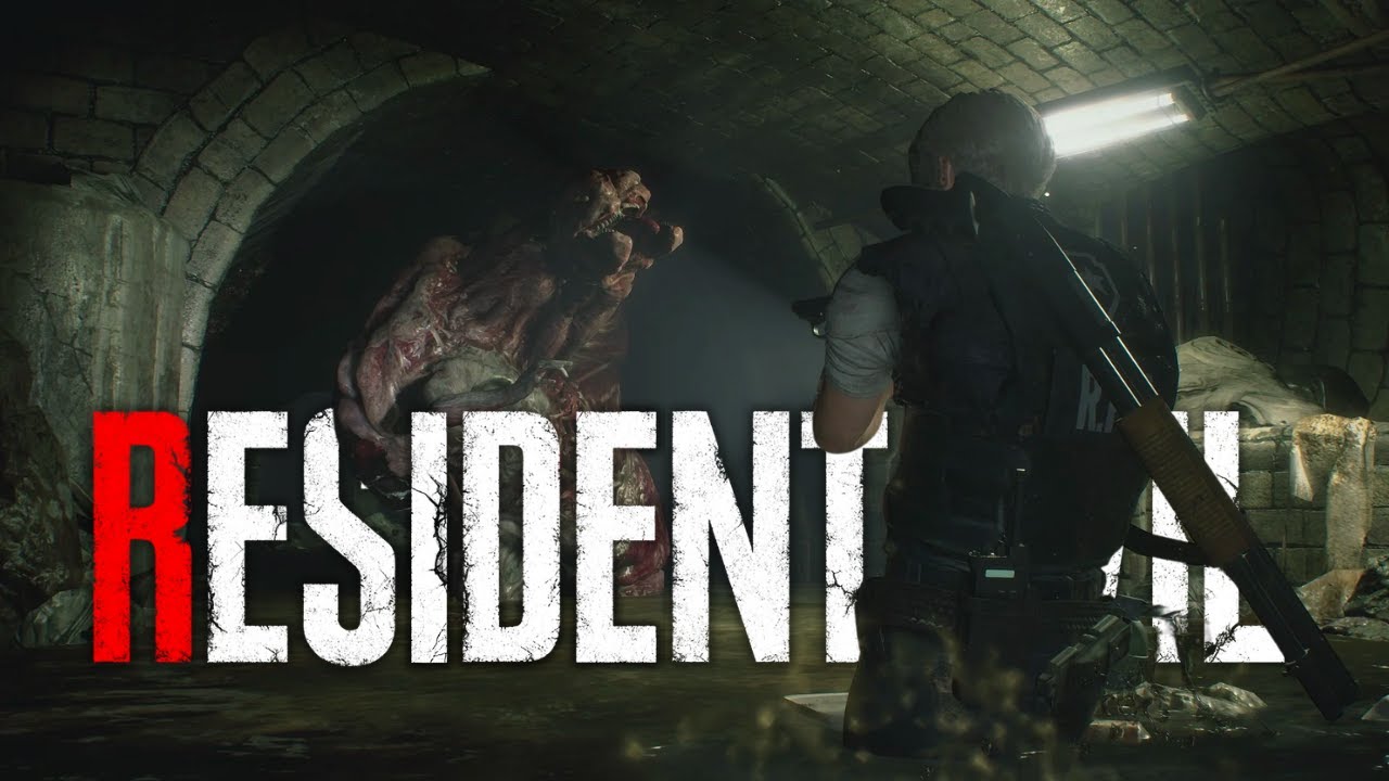 The Sewer Monster! - Resident Evil 2 Remake - YouTube