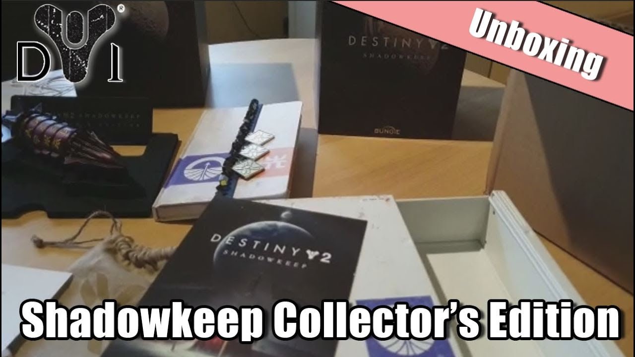 Destiny 2: Shadowkeep- Collector's Edition | Unboxing - YouTube