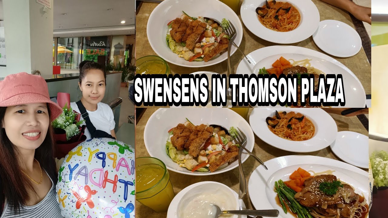 LUNCH IN WESTERN FOOD | SWENSENS | ADIK SAYO - YouTube