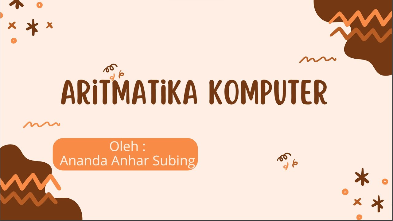 Tugas 2, Aritmatika Komputer - YouTube