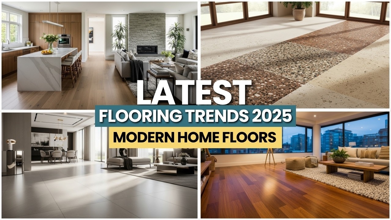 Latest Flooring Design Trends 2025 - Modern Home & Apartment Floors ...