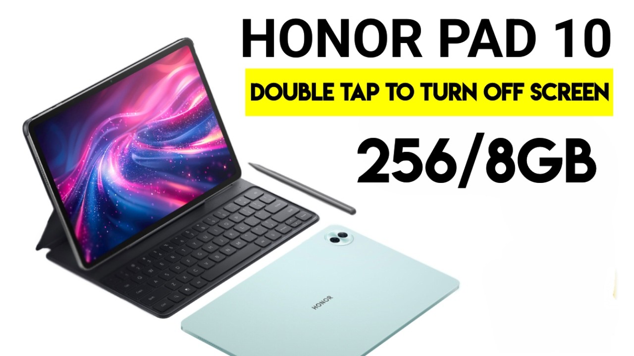 Honor Pad 10: How to Enable Double Tap to Turn Off Screen - YouTube