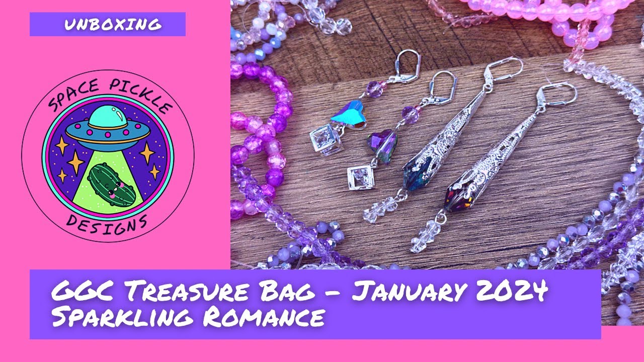 GGC Treasure Bag - January 2024 - Sparkling Romance ️ 💘🥰💕💜 - YouTube