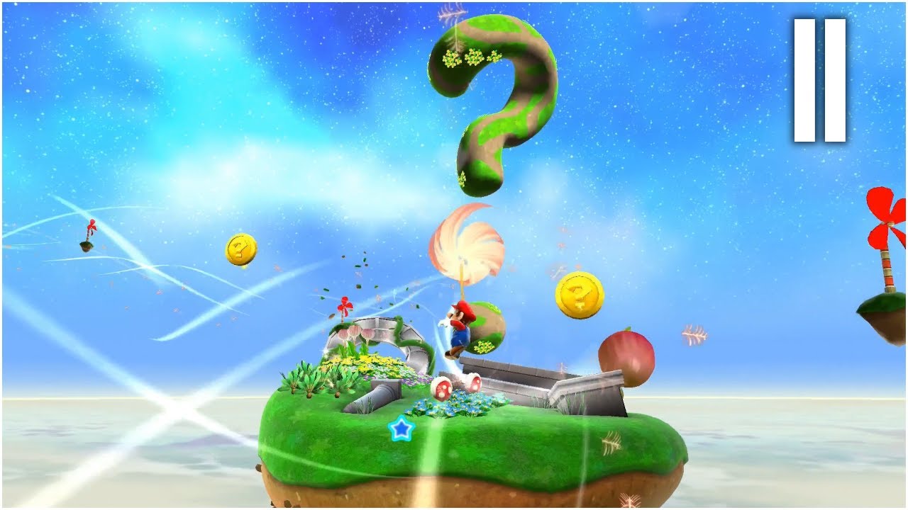Super Mario Galaxy - Part 11: Great Green Grassy Gusty Garden Galaxy ...