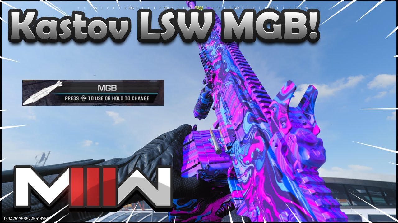 I Got An MGB w/ The NEW Kastov LSW LMG! Modern Warfare 3 Multiplayer ...