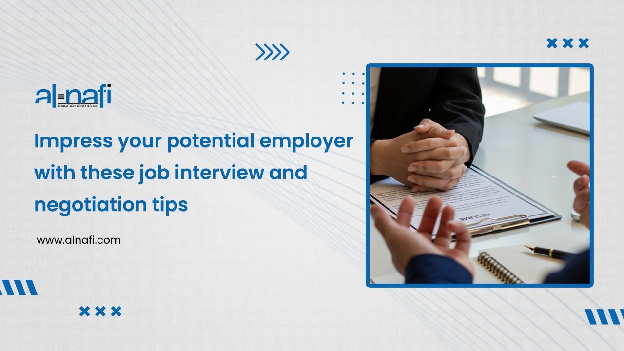 Tips for Job Interviews and Negotiation - YouTube