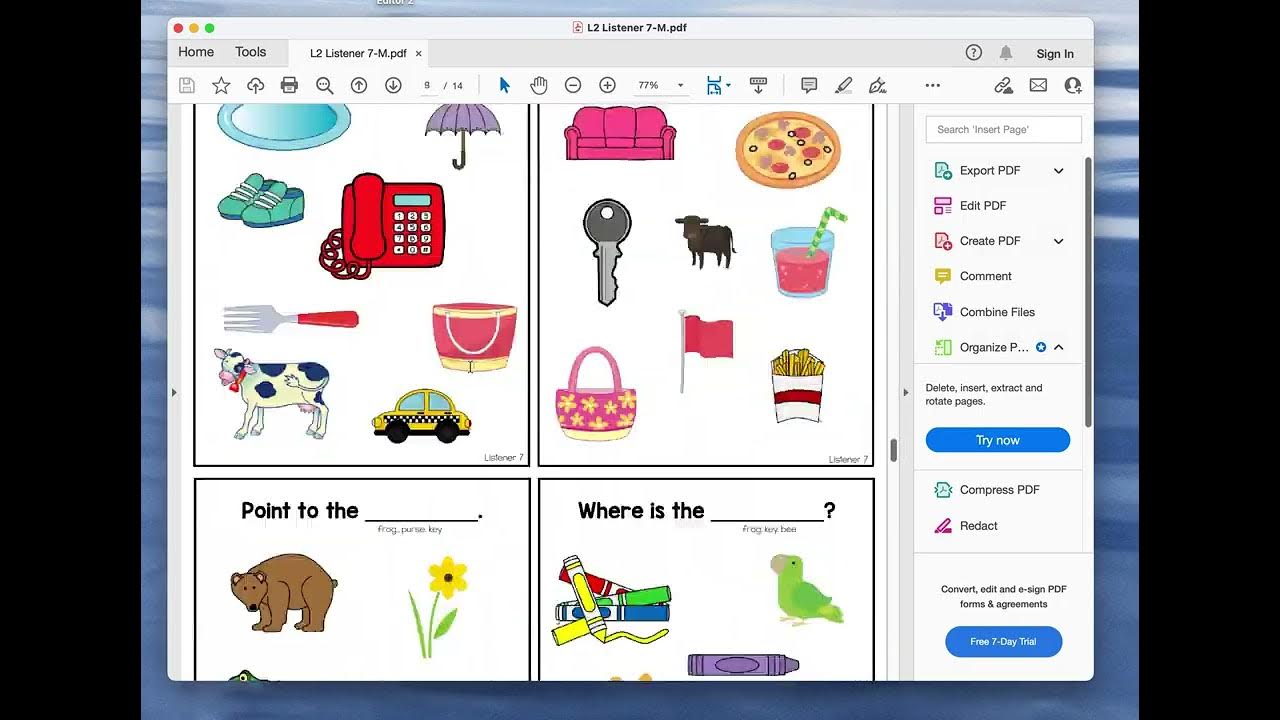 Product Preview VB MAPP Task Cards Listener Responding Level 2 - YouTube
