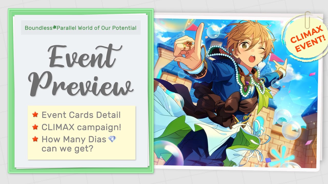 [Event Preview] Boundless★Parallel World - Ra*bits Climax Event - June ...