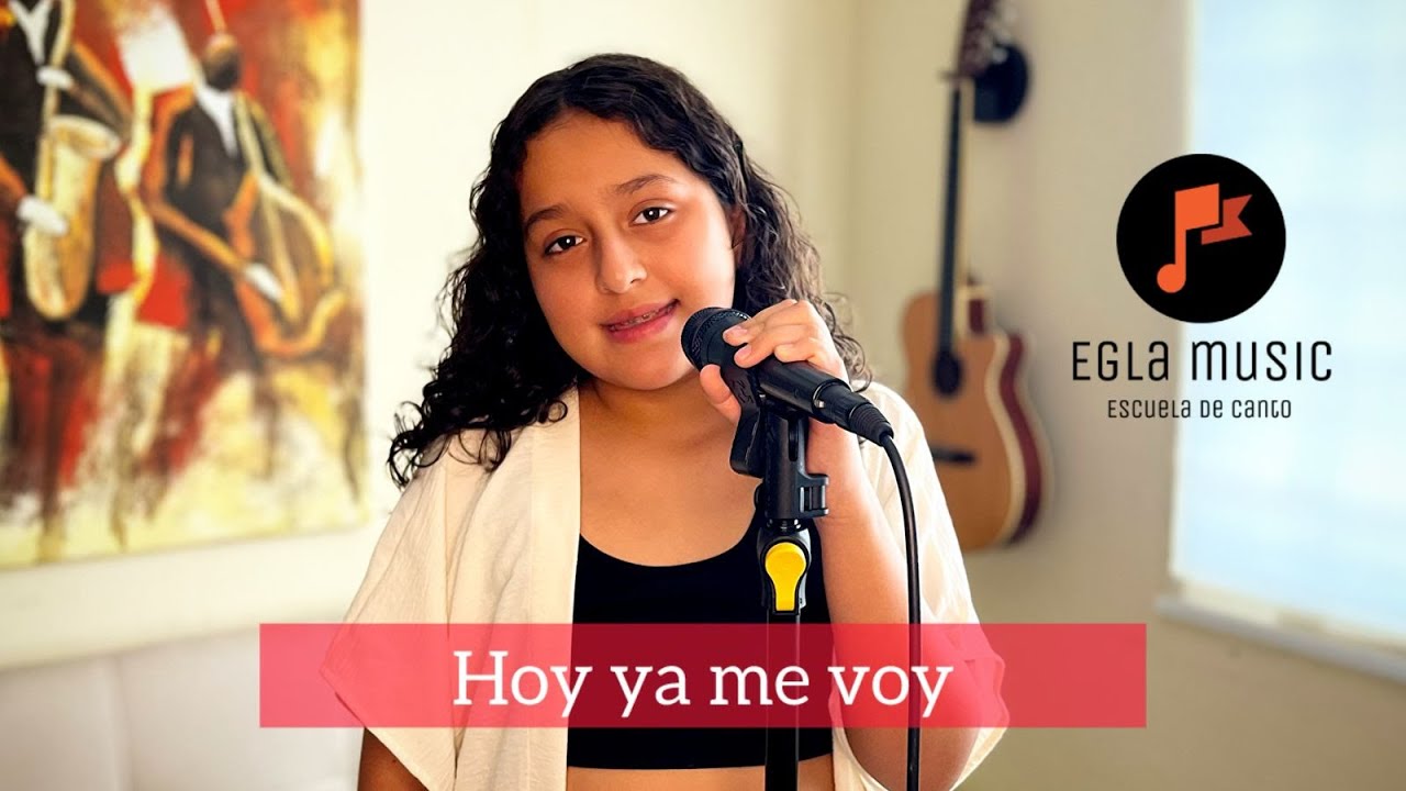 HOY YA ME VOY cover KANY GARCIA by Danna - YouTube