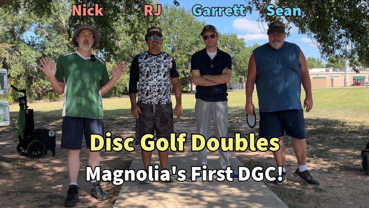 Disc Golf Doubles at Magnolia's First DGC! - YouTube