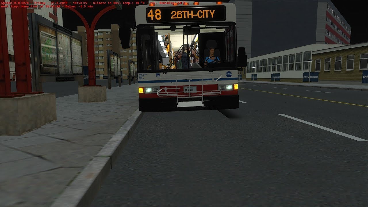 OMSI 2 Cayuga City Transit Authority Route 48 On Cayuga USA 0.7 - YouTube