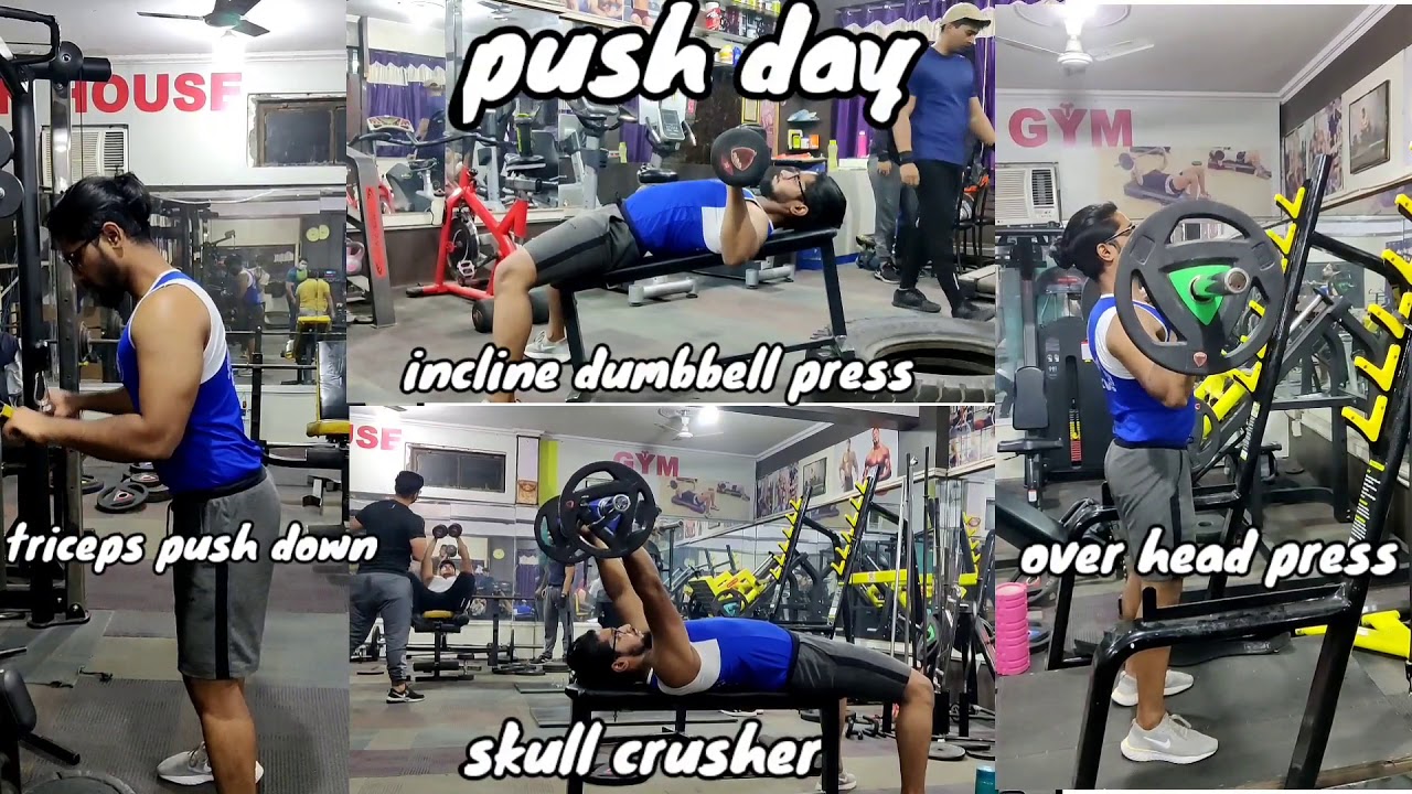 Push day workout | push workout | push muscles | push exercise | chest ...