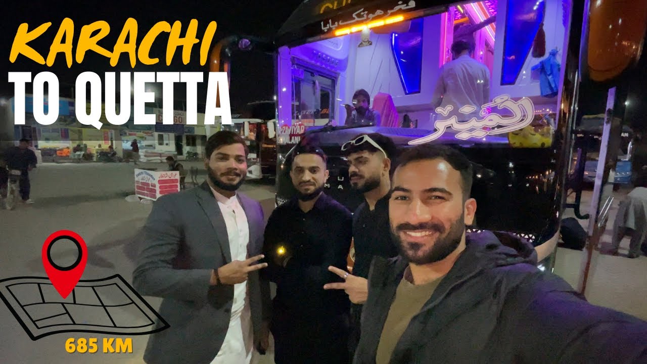 KARACHI TO QUETTA BY ROAD | ISRAR BALOCH - YouTube