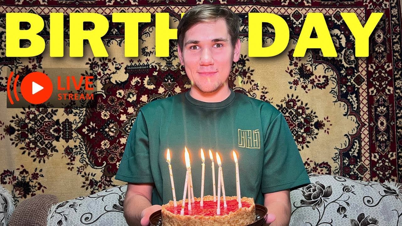 Denis` Birthday STREAMING | Q&A Livestream! Answering Your Question ...