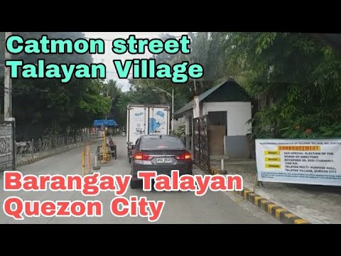 Catmon street Talayan Village Barangay Talayan Quezon City - YouTube