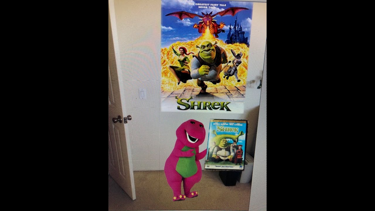 Barney rants on Shrek and gets grounded - YouTube