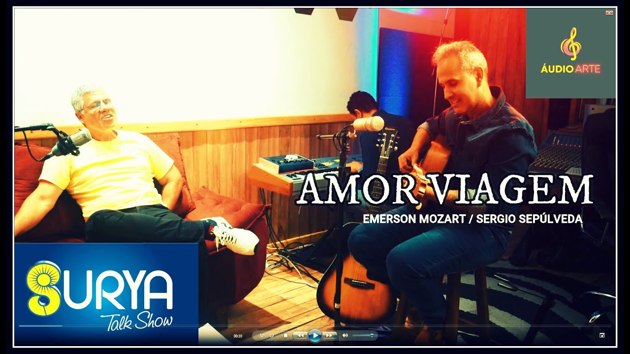 AMOR VIAGEM | SERGIO SEPÚLVEDA - EMERSON MOZART - Feat : ADILSON VIEIRA ...