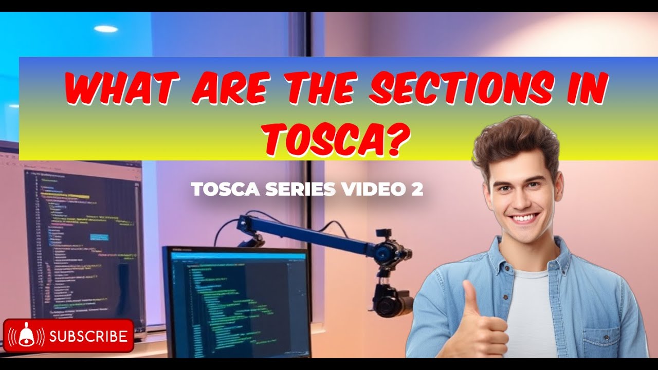 What are the Sections available in Tosca? #Tosca #Interview #Automation ...