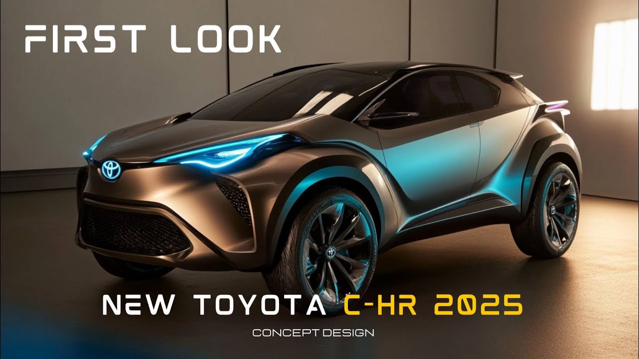 First Look | 2025 Toyota C-HR | Redesign Futuristic Concept - YouTube