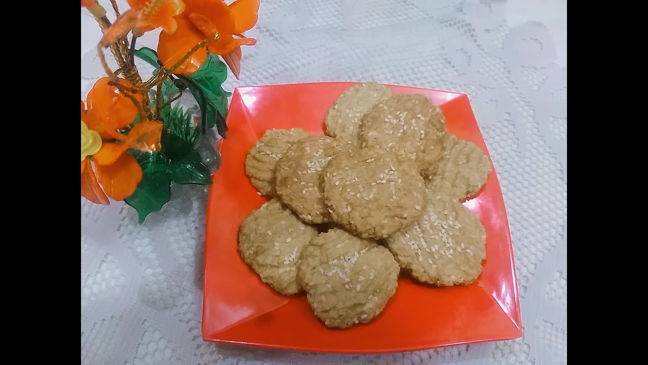 Cookies Wijen Gandum - YouTube