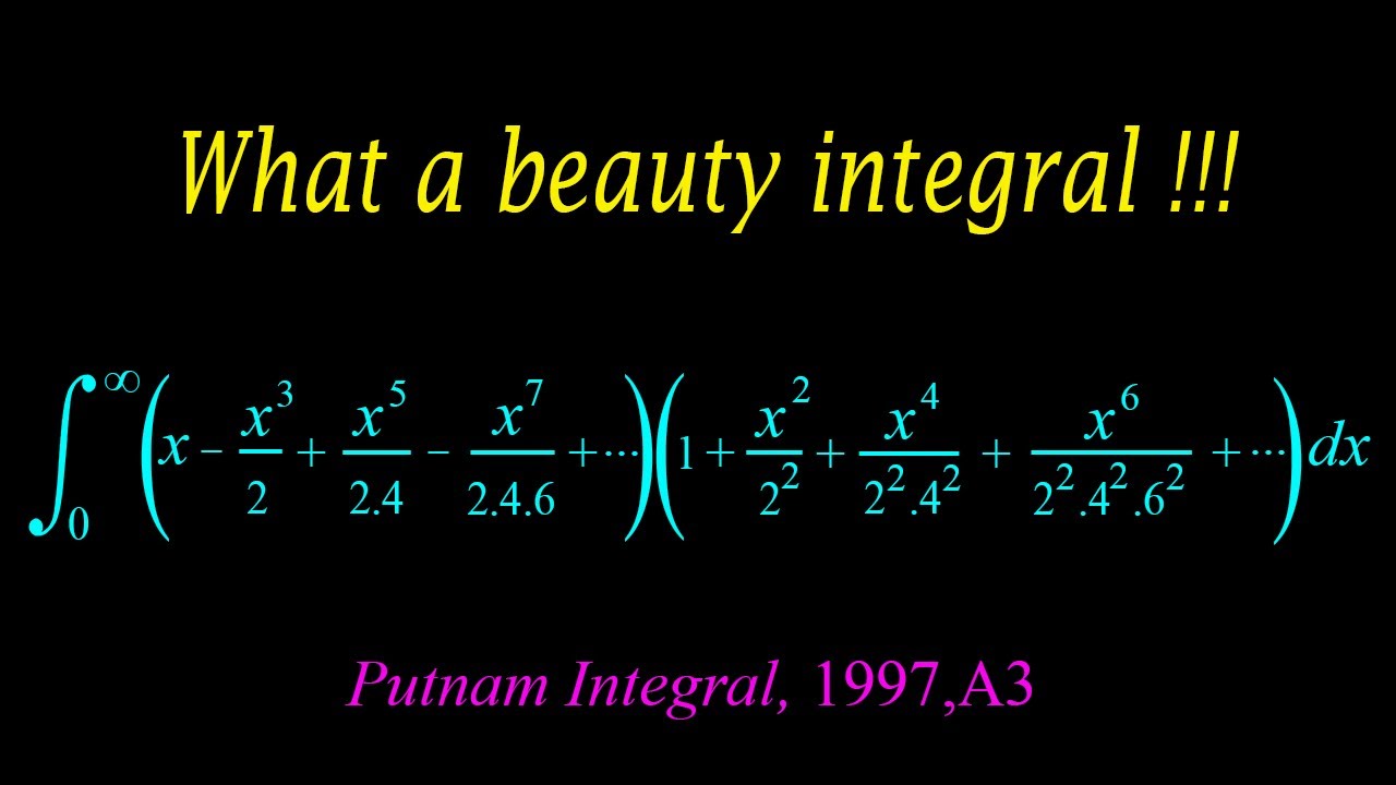 Super challenging integral from Putnam exam. - YouTube