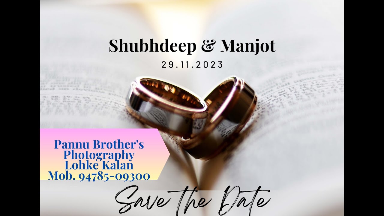 SHUBHDEEP KAUR 💕 MANJOT SINGH II - YouTube
