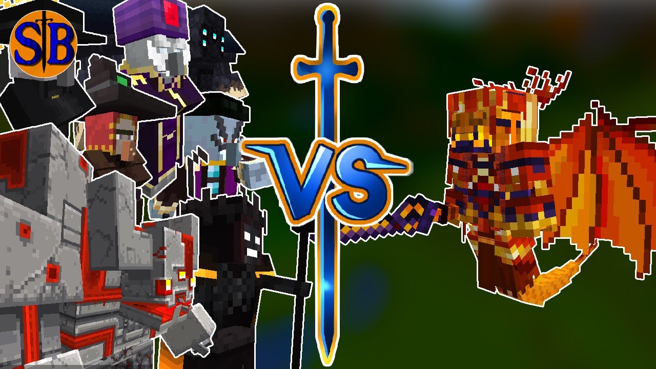Serpon Combat Executer vs Goety | Minecraft Mob Battle - YouTube