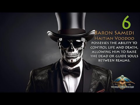 Baron Samedi, powerful loa in the mystical tradition of Haitian Voodoo ...