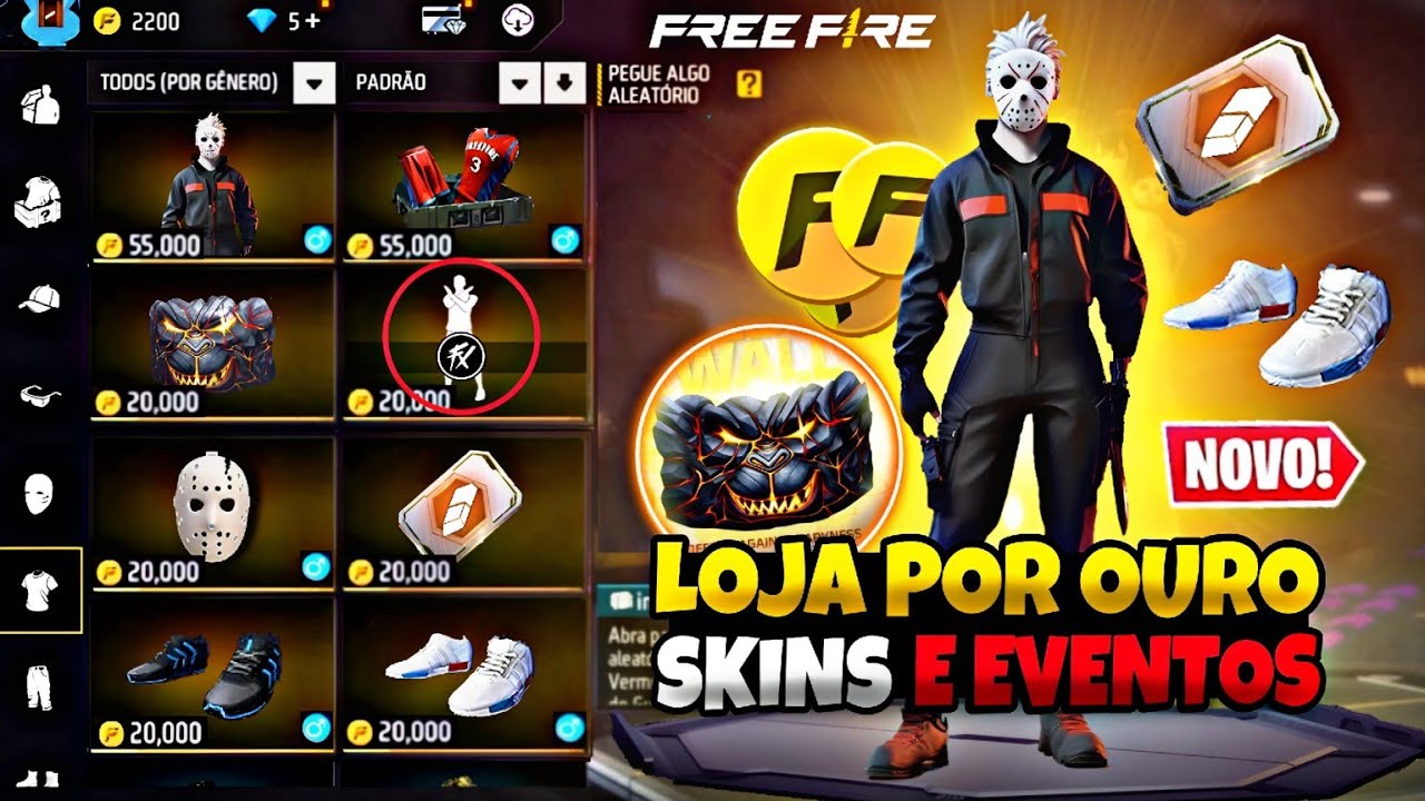 URGENTE!! LOJA POR OURO 2024? MELHOR ATUALIZAÇÃO, EMOTE DO FLUXO, TROCA ...