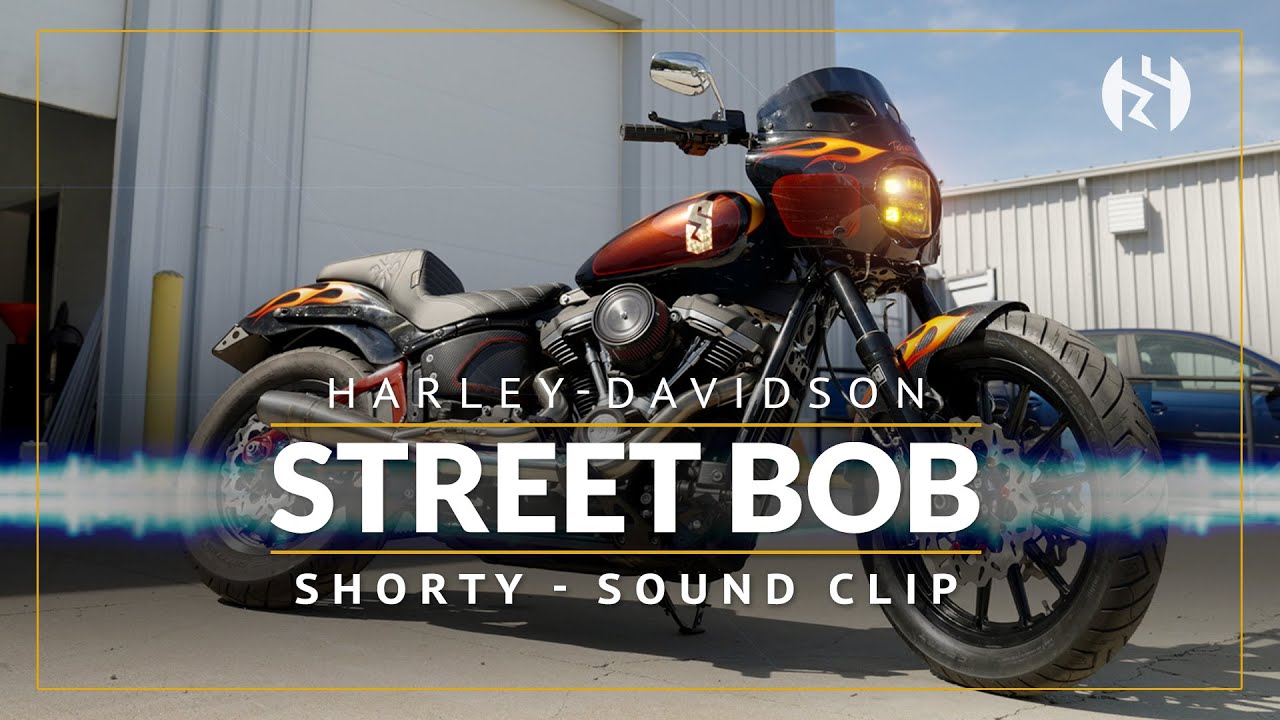 Sawicki Speed - Harley-Davidson Street Bob - Shorty Sound Clip - YouTube
