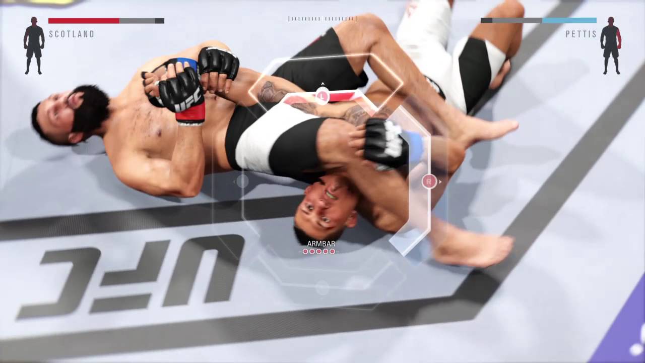 Brian Scotland vs Anthony Pettis Quick Match Online EA SPORTS™ UFC® 2 ...