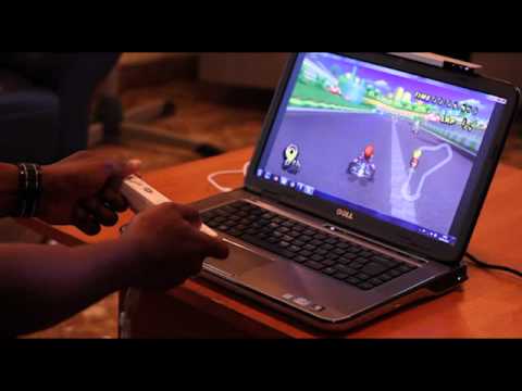 Home made Wii setup - YouTube