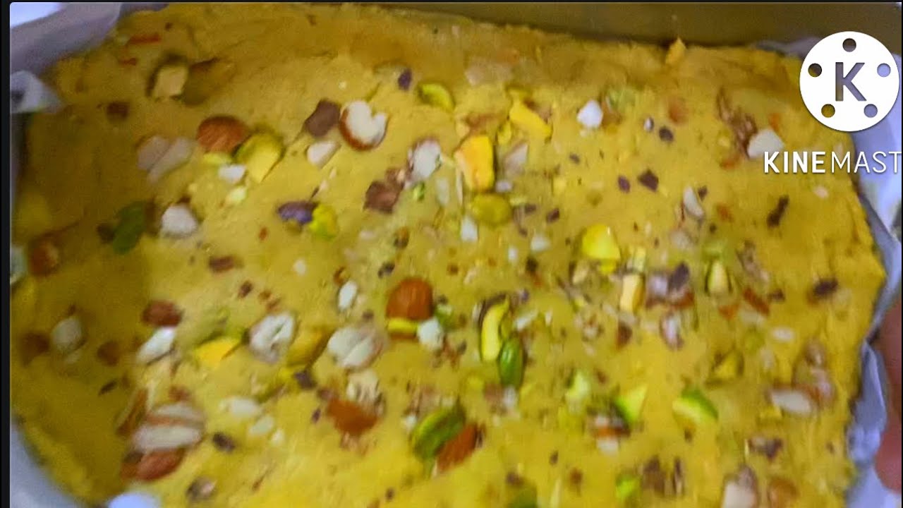 Dussehra Sweets mango burfi ||Dreams and light family - YouTube