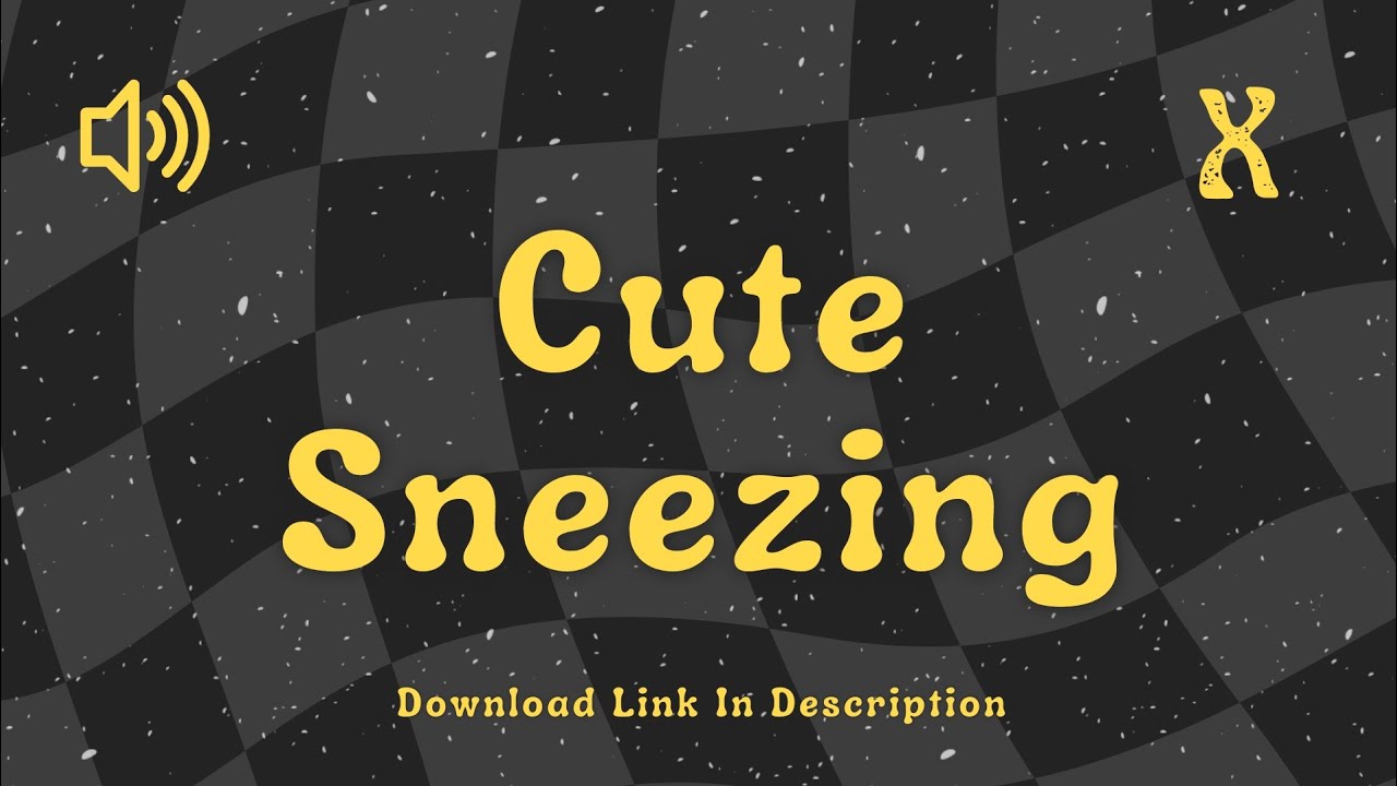 Cute Sneezing - Sound Effect No Copyright - YouTube