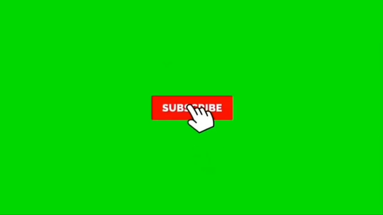 Green screen subscribe button animated// no copyright - YouTube