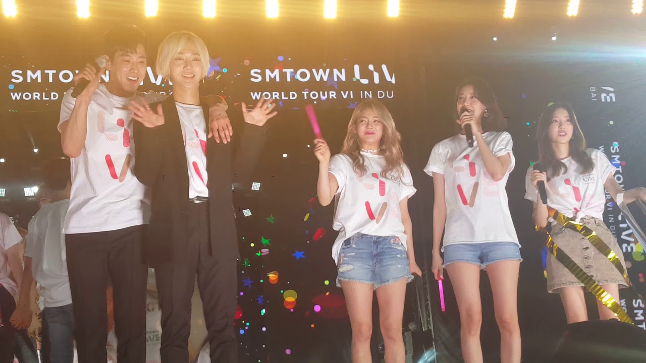 060418 SMTOWN LIVE WORLD TOUR in Dubai Smtown Ending - Hope - YouTube