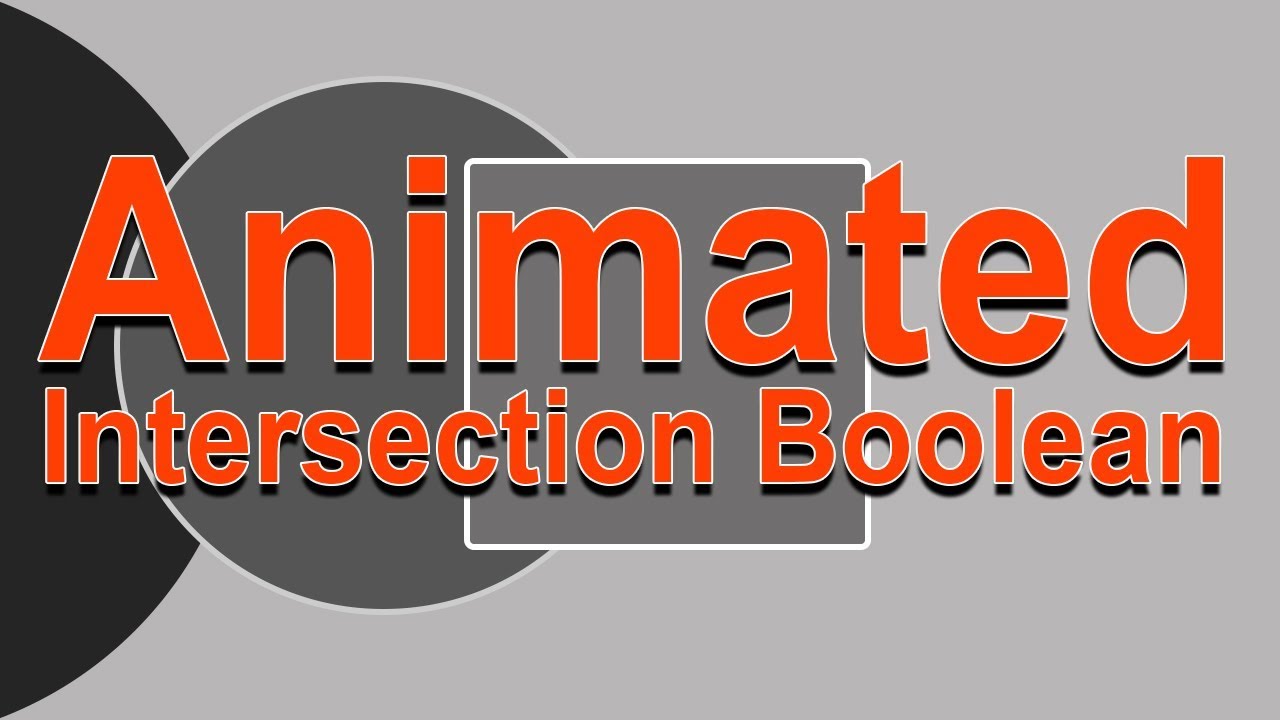 3ds Max: Boolean Intersection Animation - YouTube