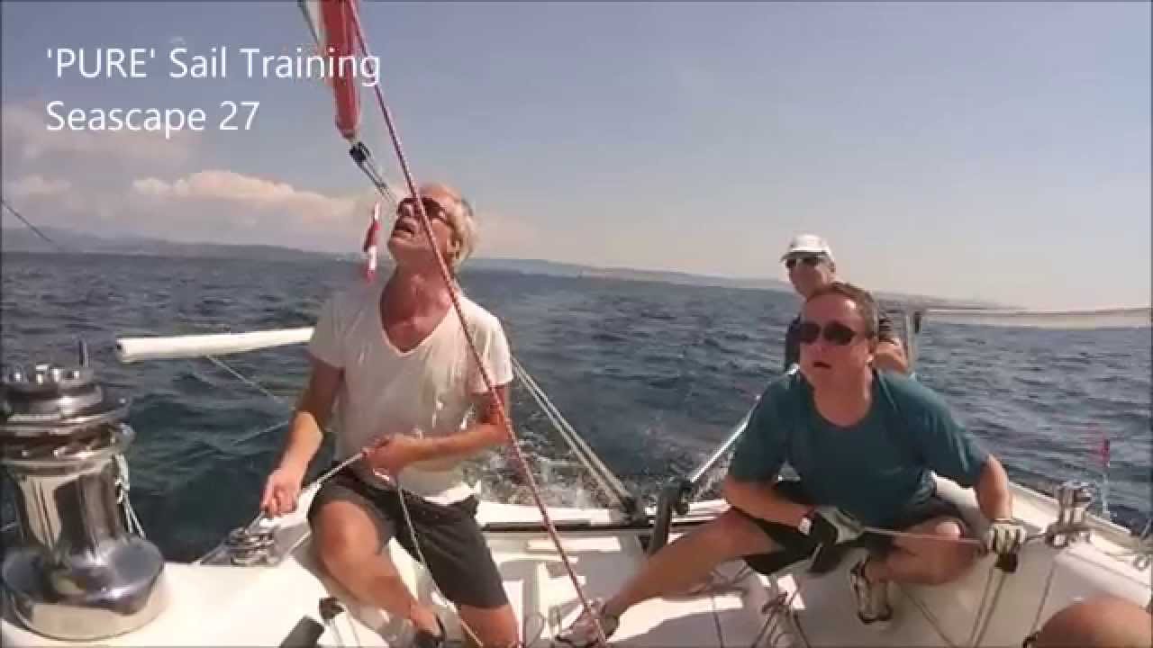 Seascape 27 'PURE' Sail Training - YouTube