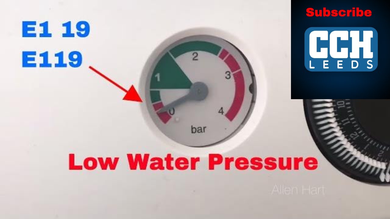How To Repair Your Baxi E119 Fault Main And Potterton YouTube