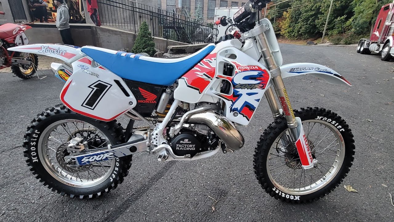 WORLDS BEST; 91 WORKS EDITION HONDA CR500R - YouTube