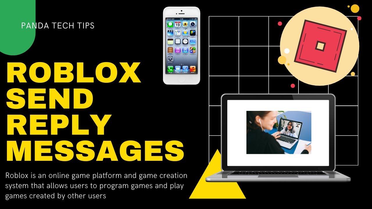 SEND AND REPLY MESSAGES IN ROBLOX 💻 - YouTube