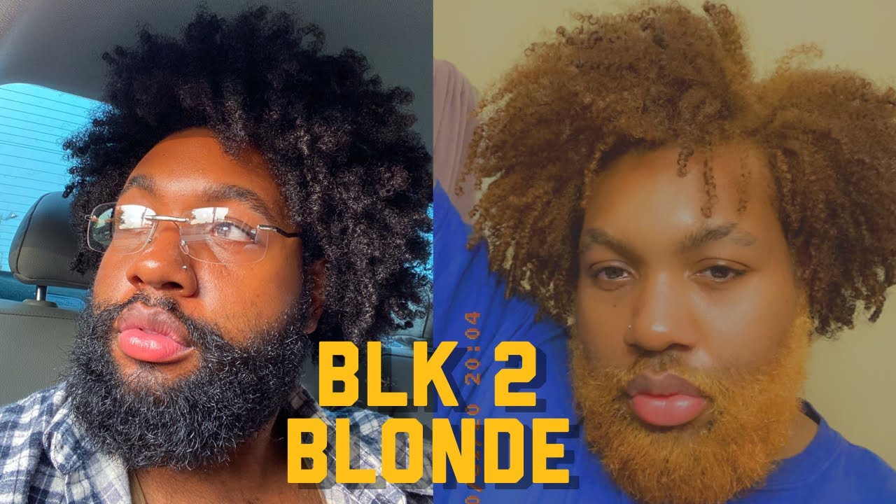 HAIR TRANSFORMATION 🔥BLACK TO GINGER -BLONDE HAIR on natural hair ...
