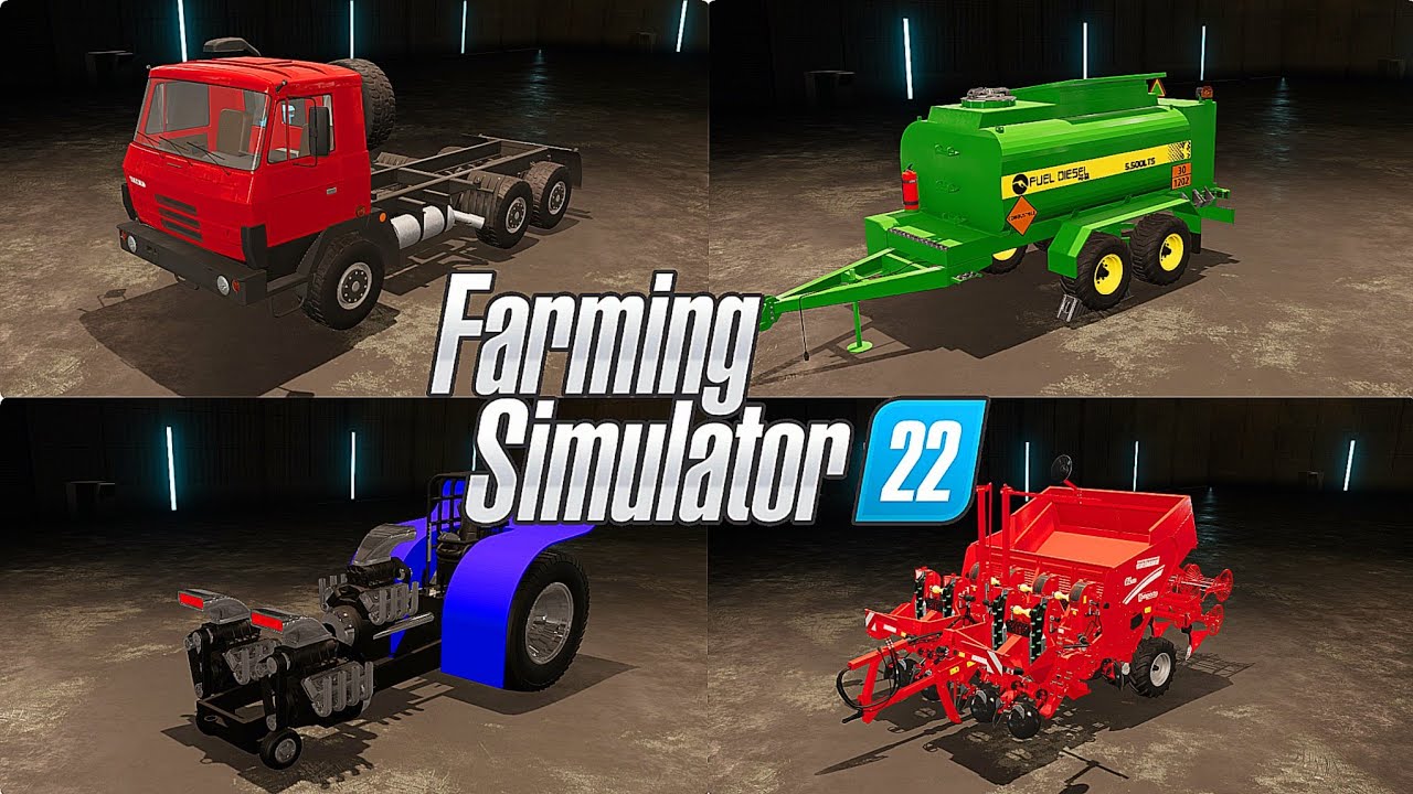 NEW MODS PREVIEW [ 36 Mods ] PULLING TRACTOR | TATRA PACK - Farming ...