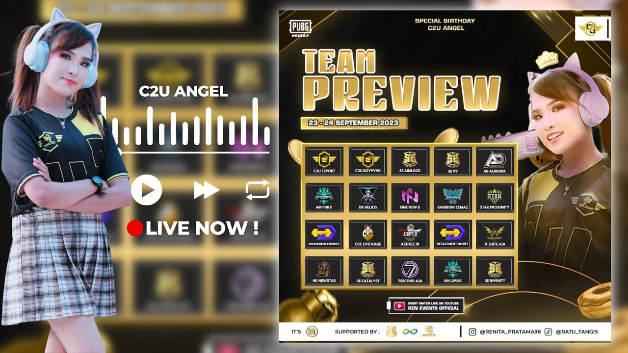 C2U LEAGUE SPECIAL C2U ANGEL BIRTHDAY'S : DAY 1 - YouTube