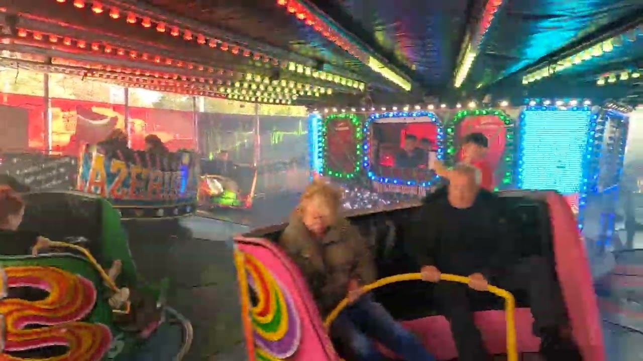 David Richmonds Lazer blazer Waltzer offride pov @ Hull fair 15/10/2022 ...