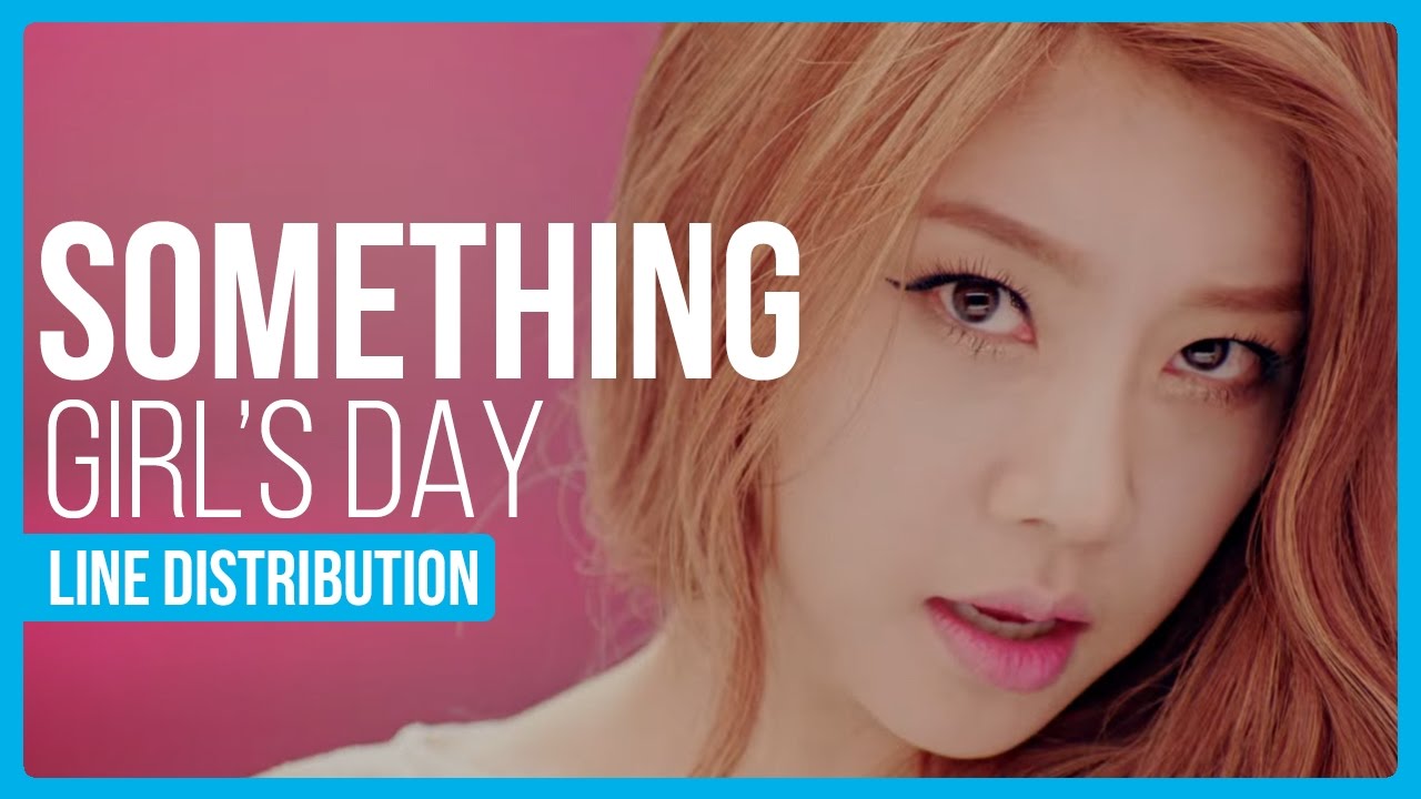 Girls Day - Something Line Distribution (Color Coded) - YouTube