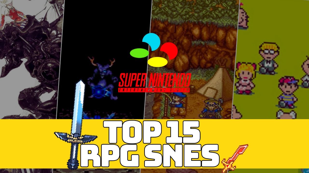 15 Best SNES RPG Games | Best Super Nintendo RPG Games - YouTube