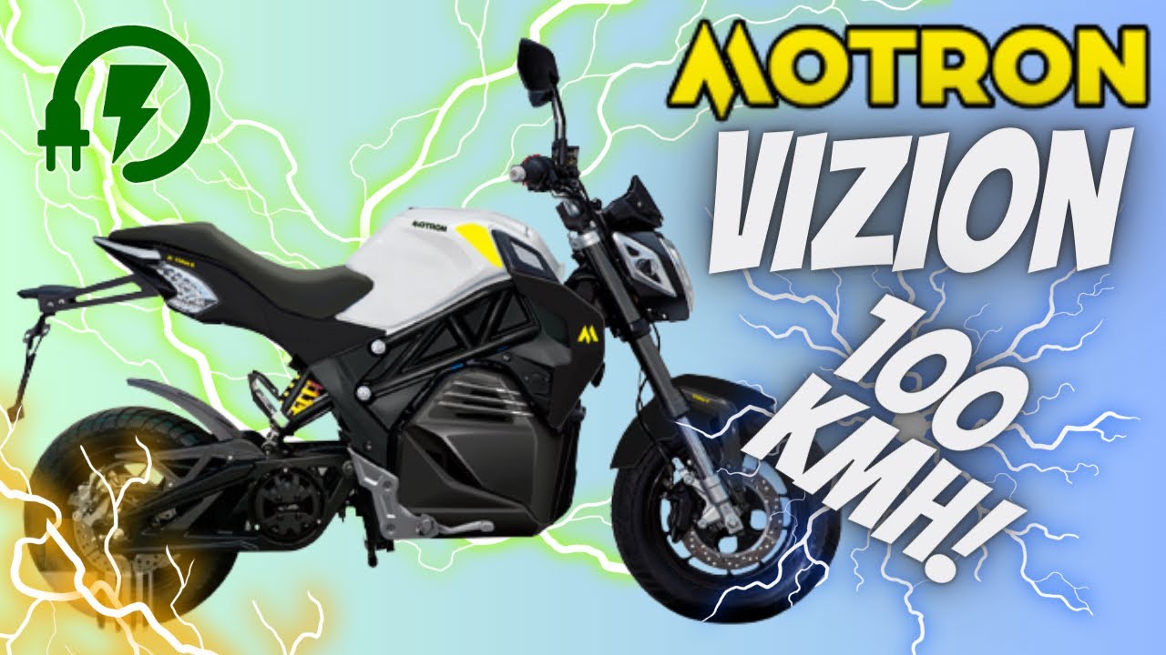 MOTRON VIZION el CICLOMOTOR ELECTRICO que alcanza 100 KMH!!! - YouTube