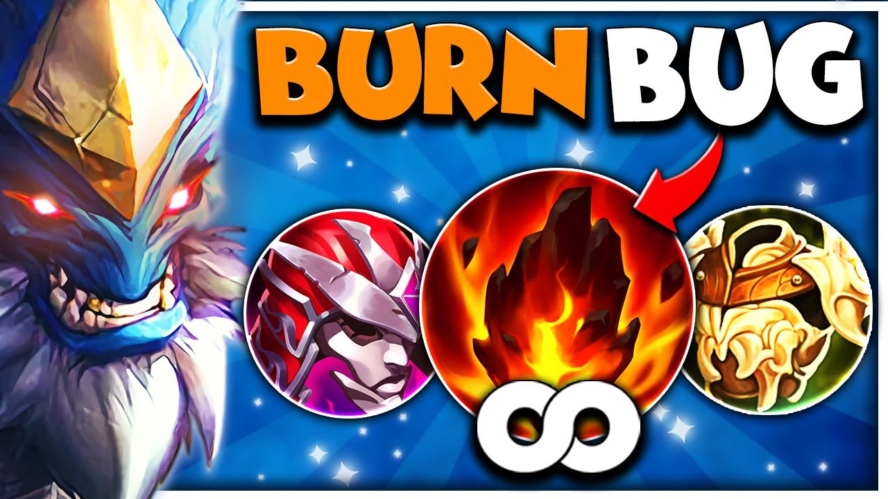 *NEW BURN BUG?!* I BROKE Malphite to INFINITELY BURN you for +300 DMG ...